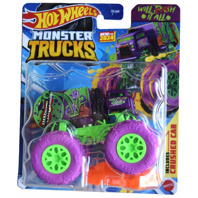 Hot Wheels Monster Trucks Will Eat it All, HWMT Back to Basics 7/7 ...