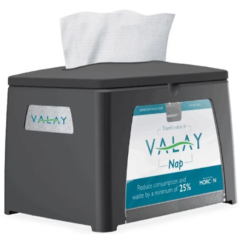 Morcon Valay Tabletop Napkin Dispenser NT111 Model Y Black Double ...
