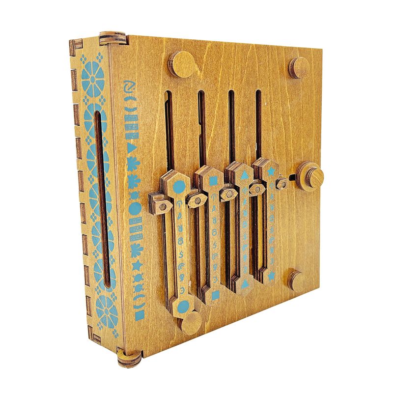 Project Genius Caesar's Codex Classic Wooden Puzzle Box for Kids 8 ...