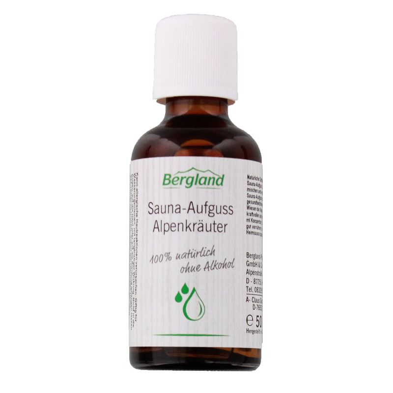 Bergland Wellness Alpine Herbs Sauna Infusion 50 ml - Online ...