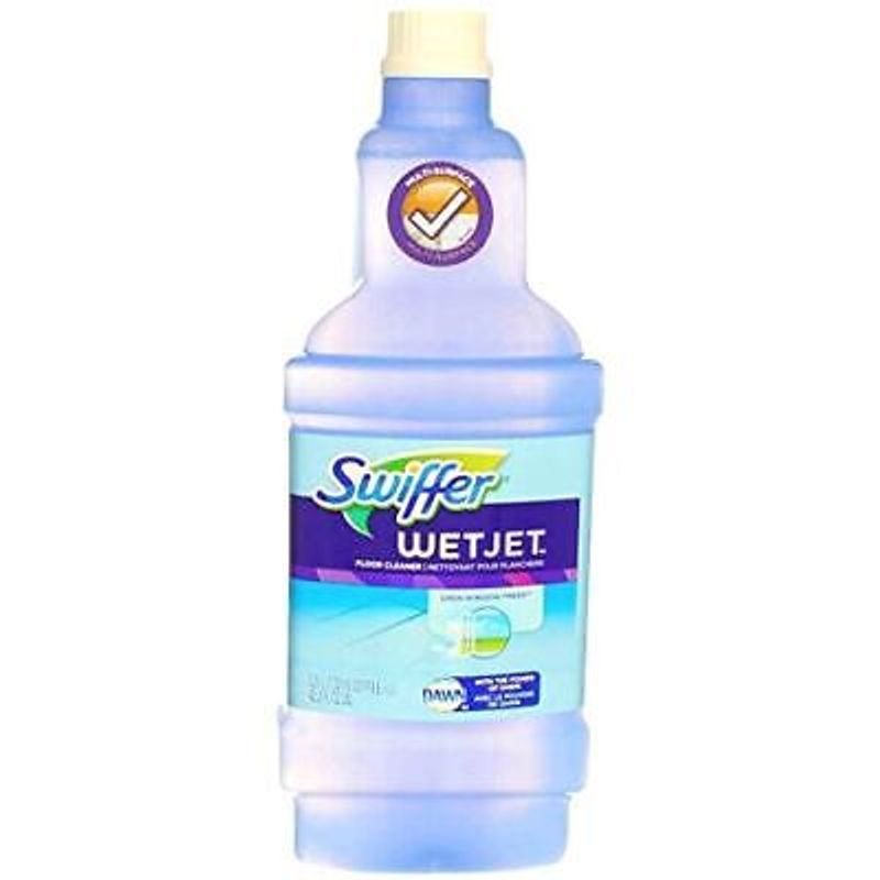 SWIFFER 23679 1.25-Liter Wet Jet Multi-Surface Solution - Open Window Fresh - Qu - EveryMarket