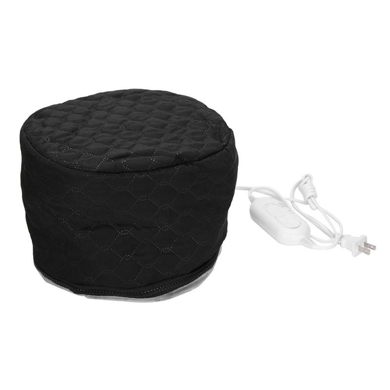 Heat Cap For Deep Conditioning, Adjustable Care Heating Steamer Cap ...