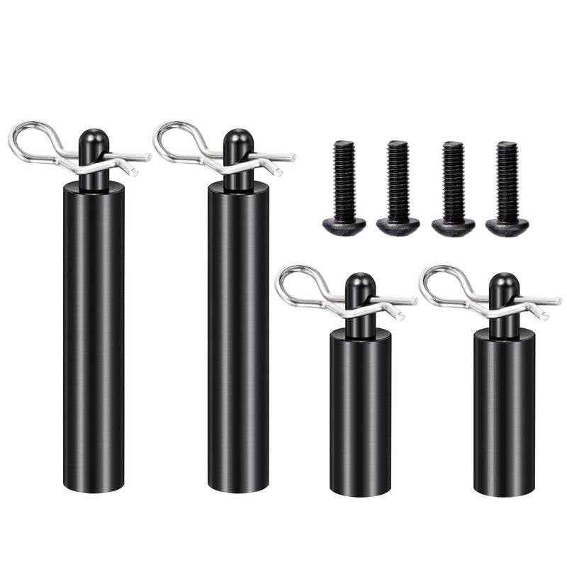 AXSPEED Front & Rear Body Shell Post Mount for 1/10 Tamiya Clod Buster ...