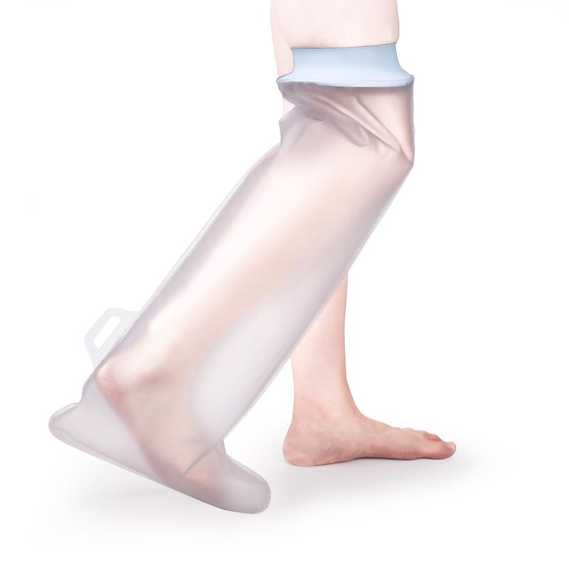 Fasola Cast Cover Lower Leg Adult for Showering, Reusable Cast ...