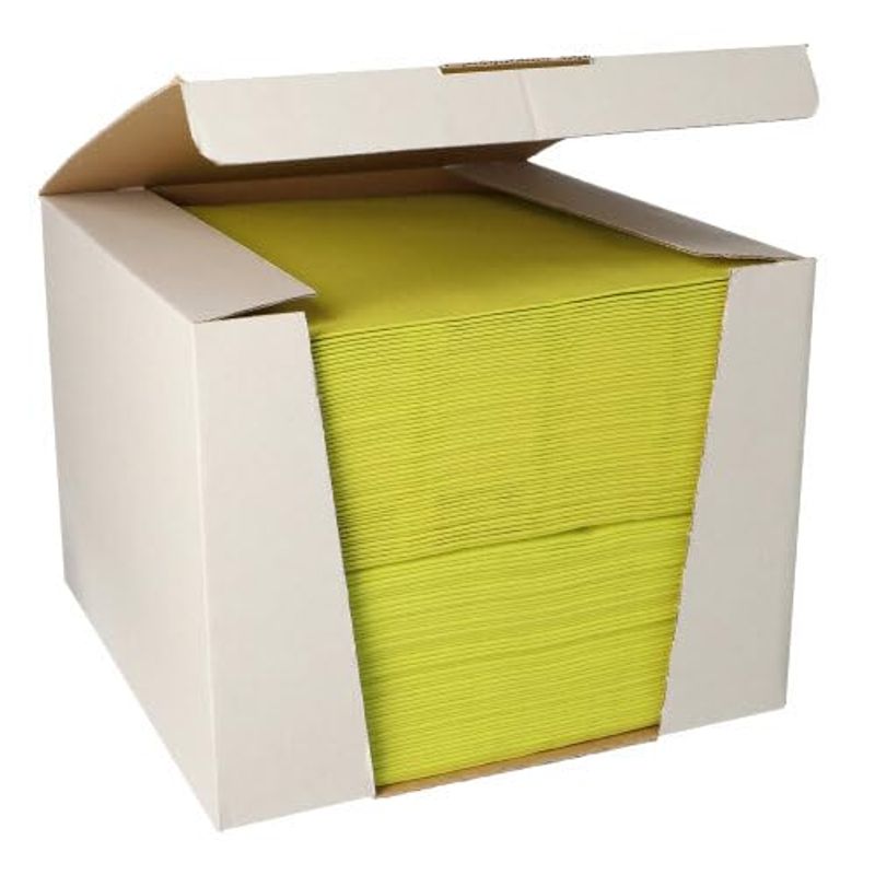 PAPSTAR Royal Collection 88563 Napkins 1/4-Fold 40 cm x 40 cm Lime ...