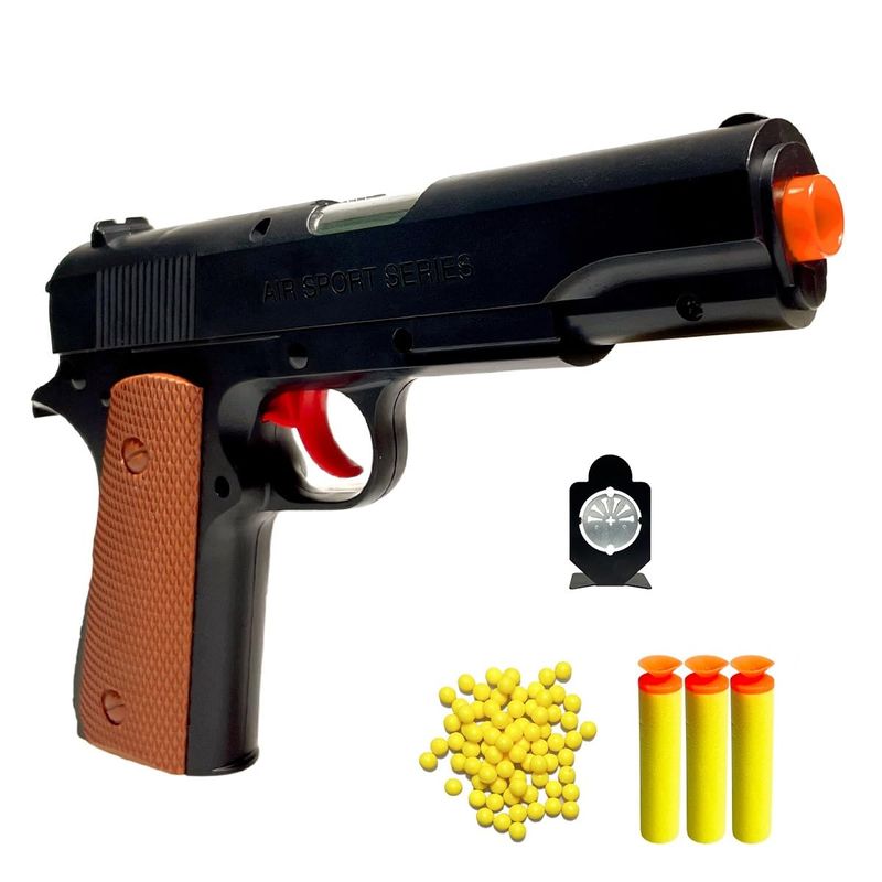 Air Drive Soft Bullet Toy Gun with 160 PCS Foam Darts, Educational ...