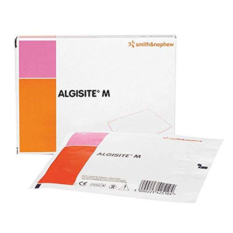 Algisite M Calcium-Alginate Wound Dressings 15cm x 20cm x5 Sores Ulcers ...