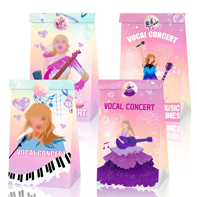 JeVenis Singer Theme Party Party Favor Bags Singer Theme Birthday Party ...
