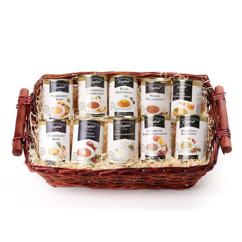 Gift Basket Soup Casper, 10 x 390 ml, Good as: Gift Basket Funny ...
