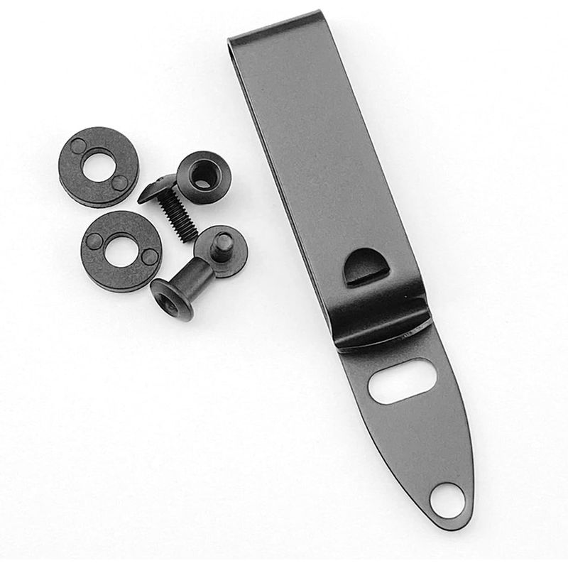 A Set Belt Clip Knife Sheath Kit, Stainless Steel Kydex DIY Holster Kit ...