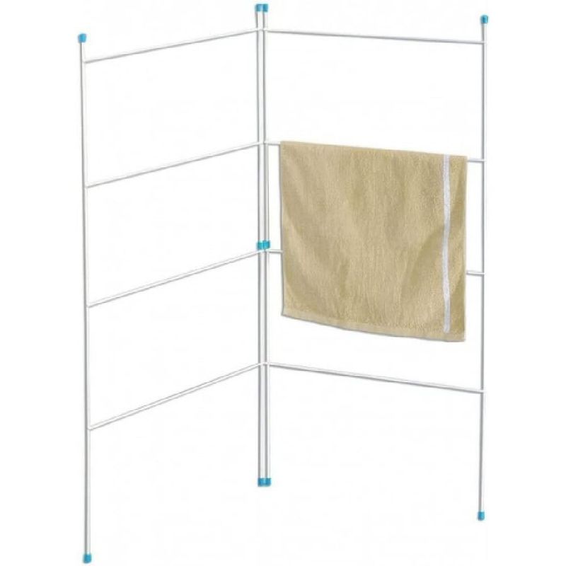 2 Fold Clothes Airer Large Drying Space Ideal For Laundry Dryer Folding ...