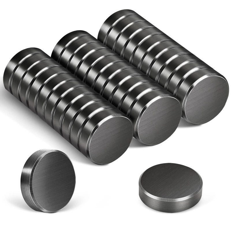 Pack of 30 Magnets for Magnetic Board, 18 x 5 mm Ferrite Magnets Strong ...