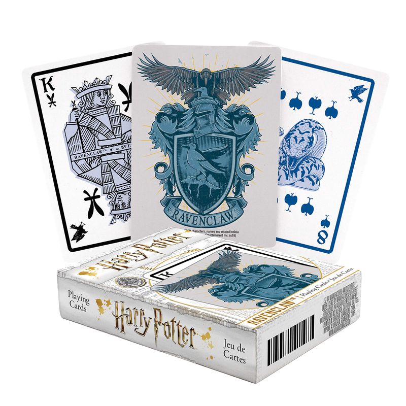 AQUARIUS Harry Potter Playing Cards - Ravenclaw Themed Deck of Cards ...