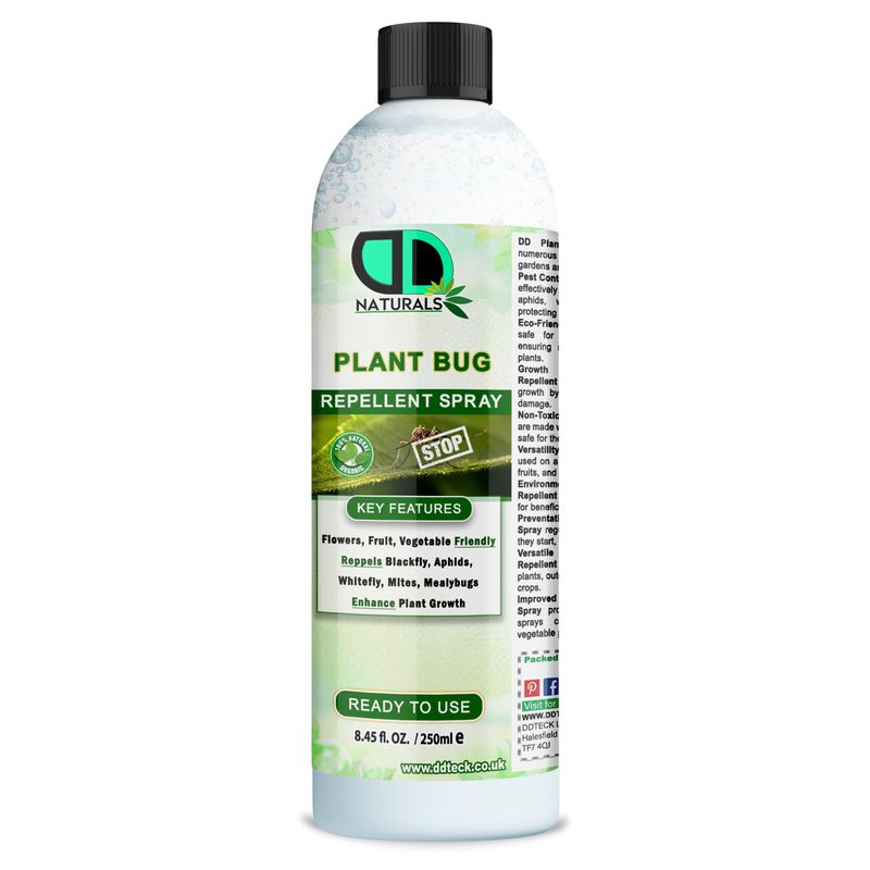 Plant Bug Repellent – 100% Natural & Organic– Safe for Flowers, Fruits ...
