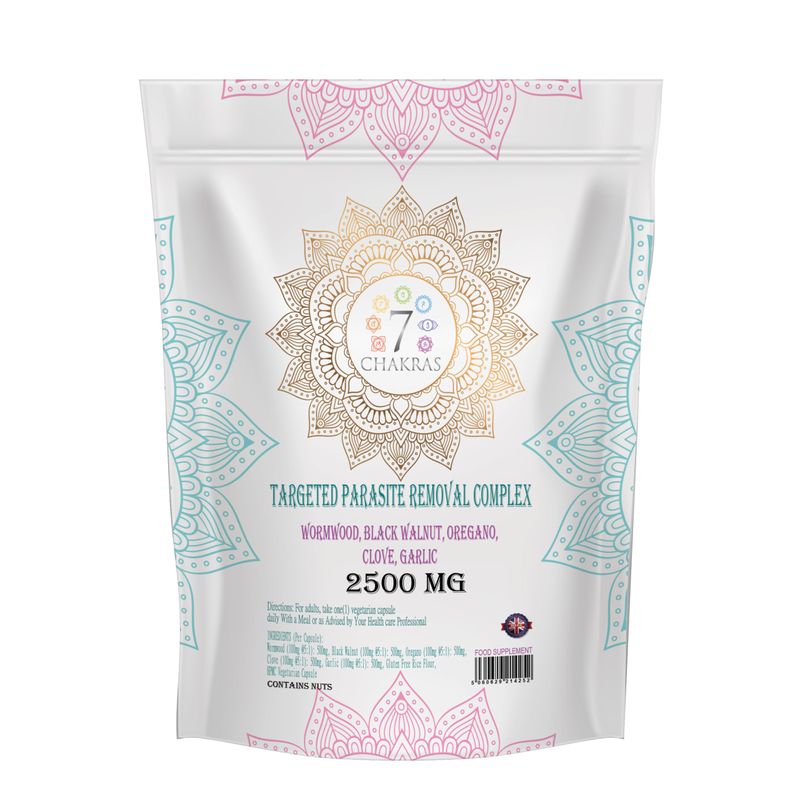 7C Wormwood Parasite Capsules | 60 Wormwood Black Walnut Capsules ...