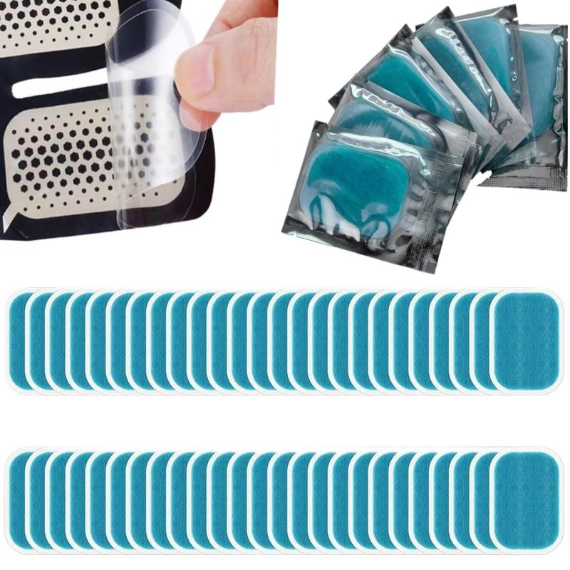 LELTLIMH 50 Pcs/25 Packs Gel Pads for ABS Stimulator Training ...