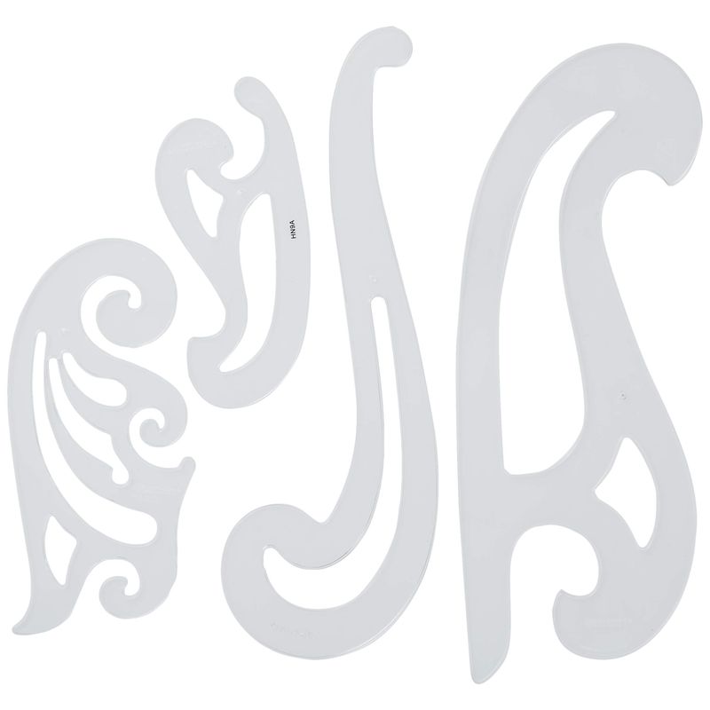 Westcott French Plastic Curve Set (FC-4) - EveryMarket