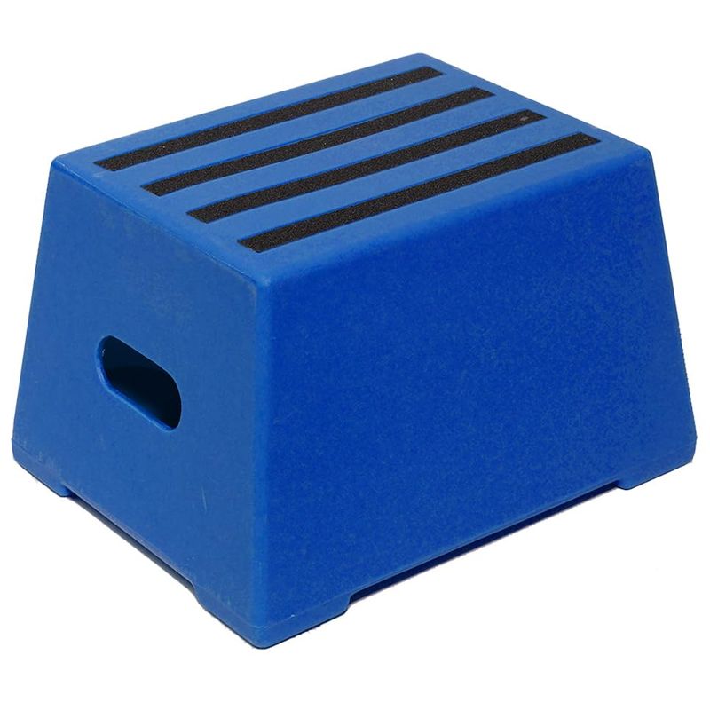 Premium Step 1 Tread Industrial Blue Plastic Moulded Block Step ...