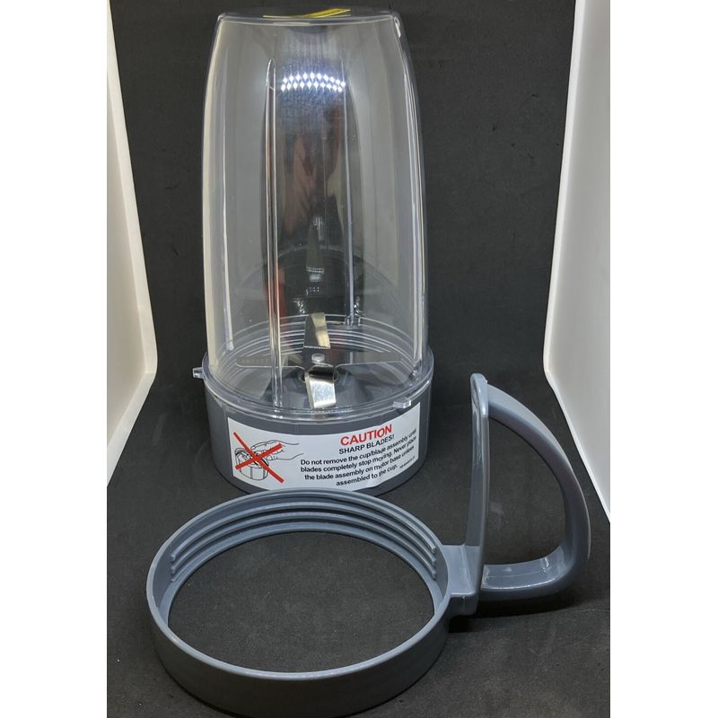 🍹 24 oz Tall Cup & Extractor Blade & Handle NutriBullet NB-101B NB-101S ...