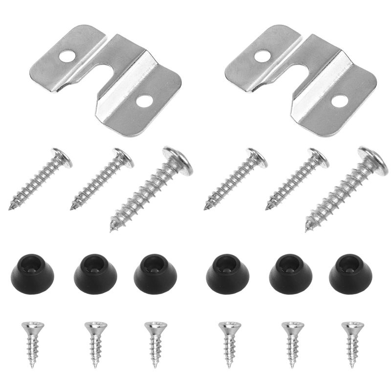 2 Sets Dartboard Hanging Bracket Dart Board Hanging Screws Wall ...