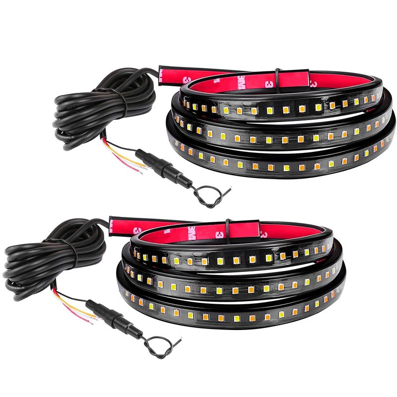 OFFROADTOWN 2pcs 70 Inch Truck LED Board Running Light for Extended ...