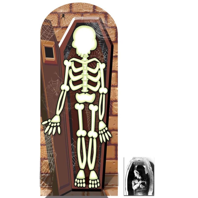 Fan Pack - Skeleton Crypt Halloween Lifesize Cardboard Stand-in Cutout ...