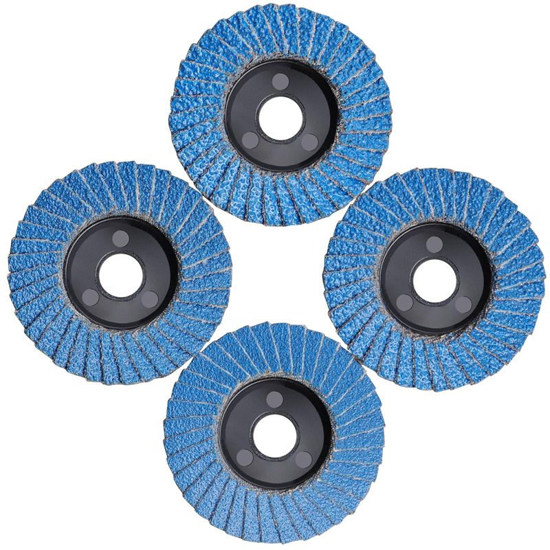 12 Pack Angle Grinder Discs Set, 50mm Flap Discs 40/60/80/120 Grit ...