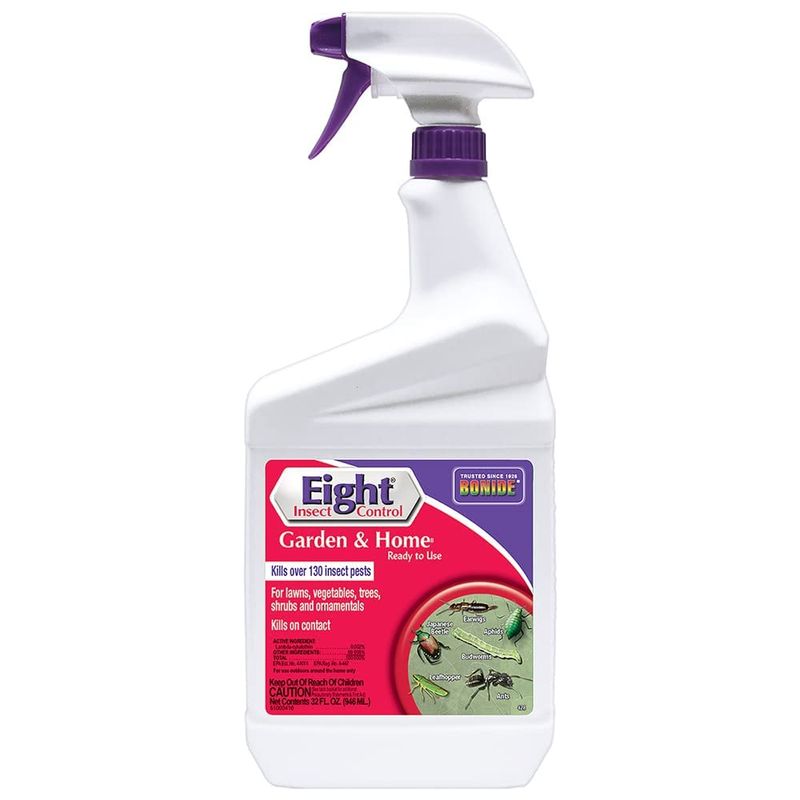 Bonide Eight Insect Control Garden & Home, 32 oz Ready-to-Use Spray ...