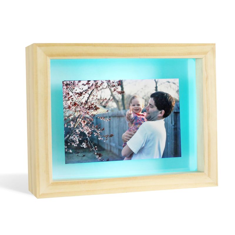 Filimin Friendship Lamps Knotty Pine Wood Picture Frame Handmade in USA ...