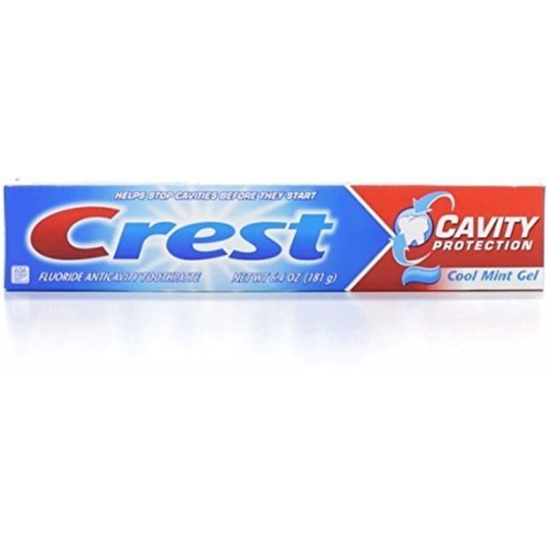 Crest Toothpaste Gel Cool Mint 6.40 oz (Pack of 3) - EveryMarket
